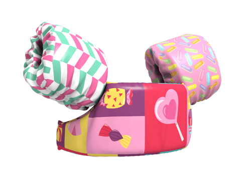 Boia de Braço Colete Infantil Candy Salva Vidas Sea Float - Placides Kids